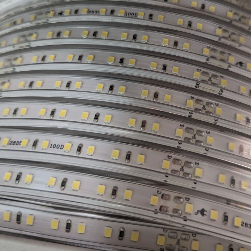 LEDs de Alta Voltagem em Branco – Iluminação Personalizável e ...