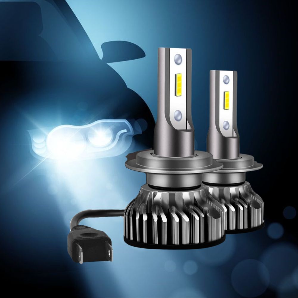 Lâmpadas LED de Alta Eficiência para Faróis - 4800LM, 6000K, CANBUS Sem ...