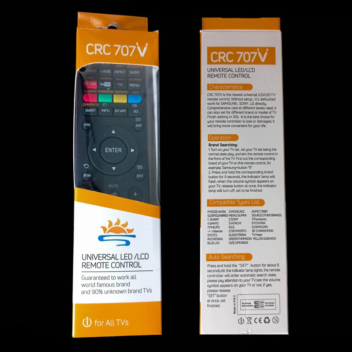 Comando Universal para TV – Compatível com +90% das Televisões – Tec2GO